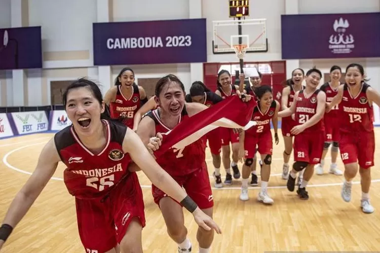SEA Games 2023 Kamboja: Timnas Basket Putri Indonesia Cetak Sejarah - POPERS.ID