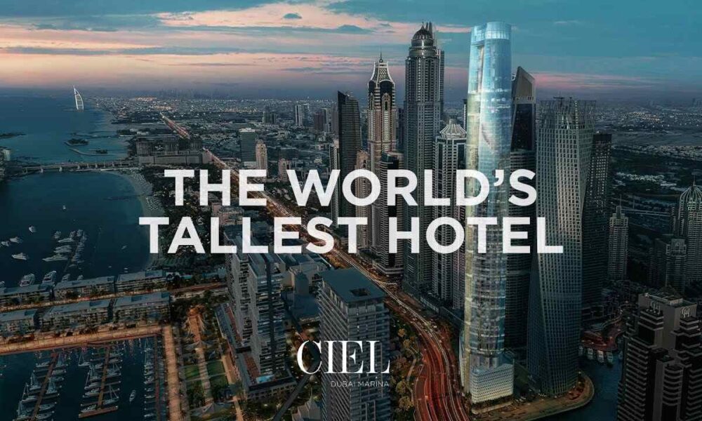 Ciel Dubai Marina Resmi Jadi Hotel Tertinggi di Dunia, Tidur Serasa di ...